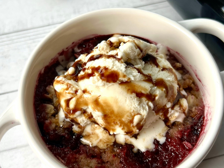 Microwave Cherry Cobbler – Kosterina
