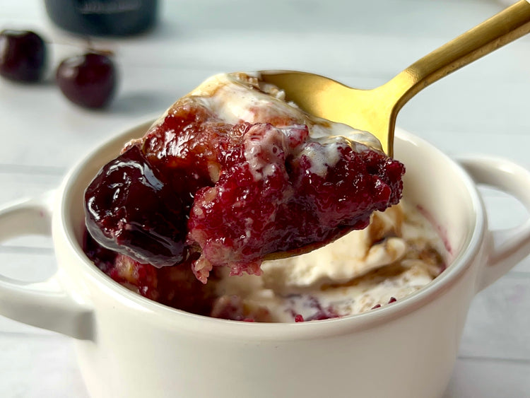 Microwave Cherry Cobbler – Kosterina