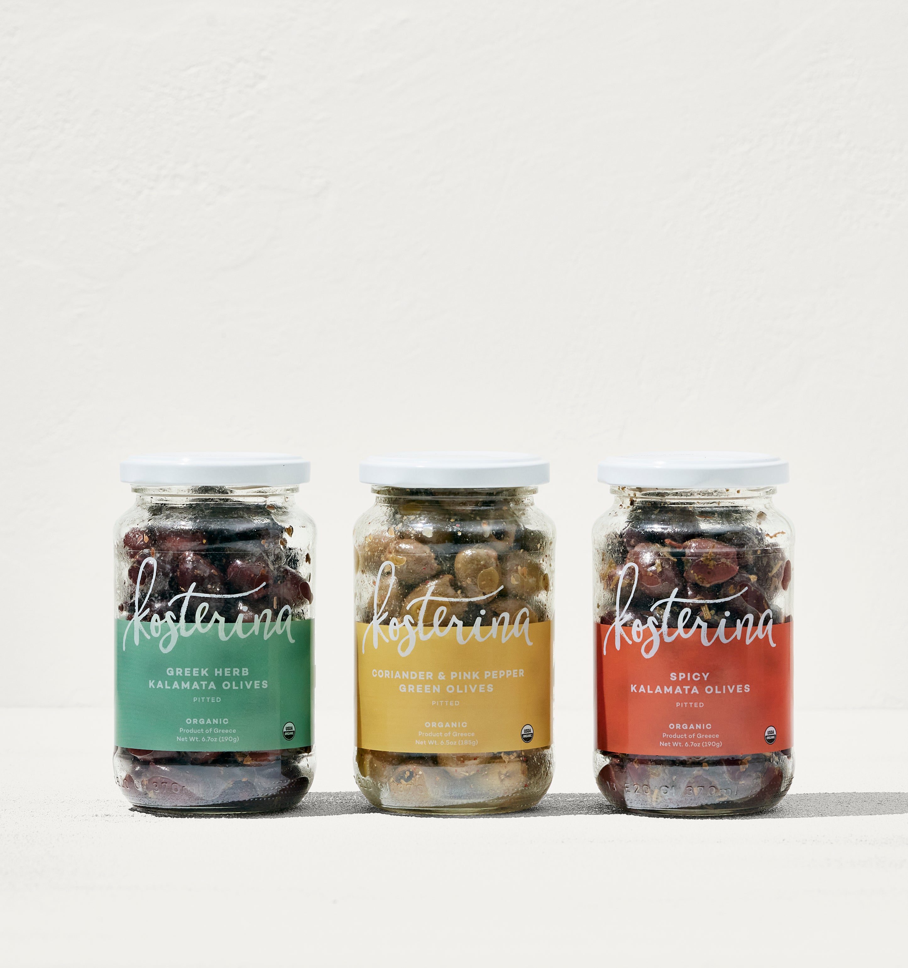 Snacking Olives Trio – Kosterina