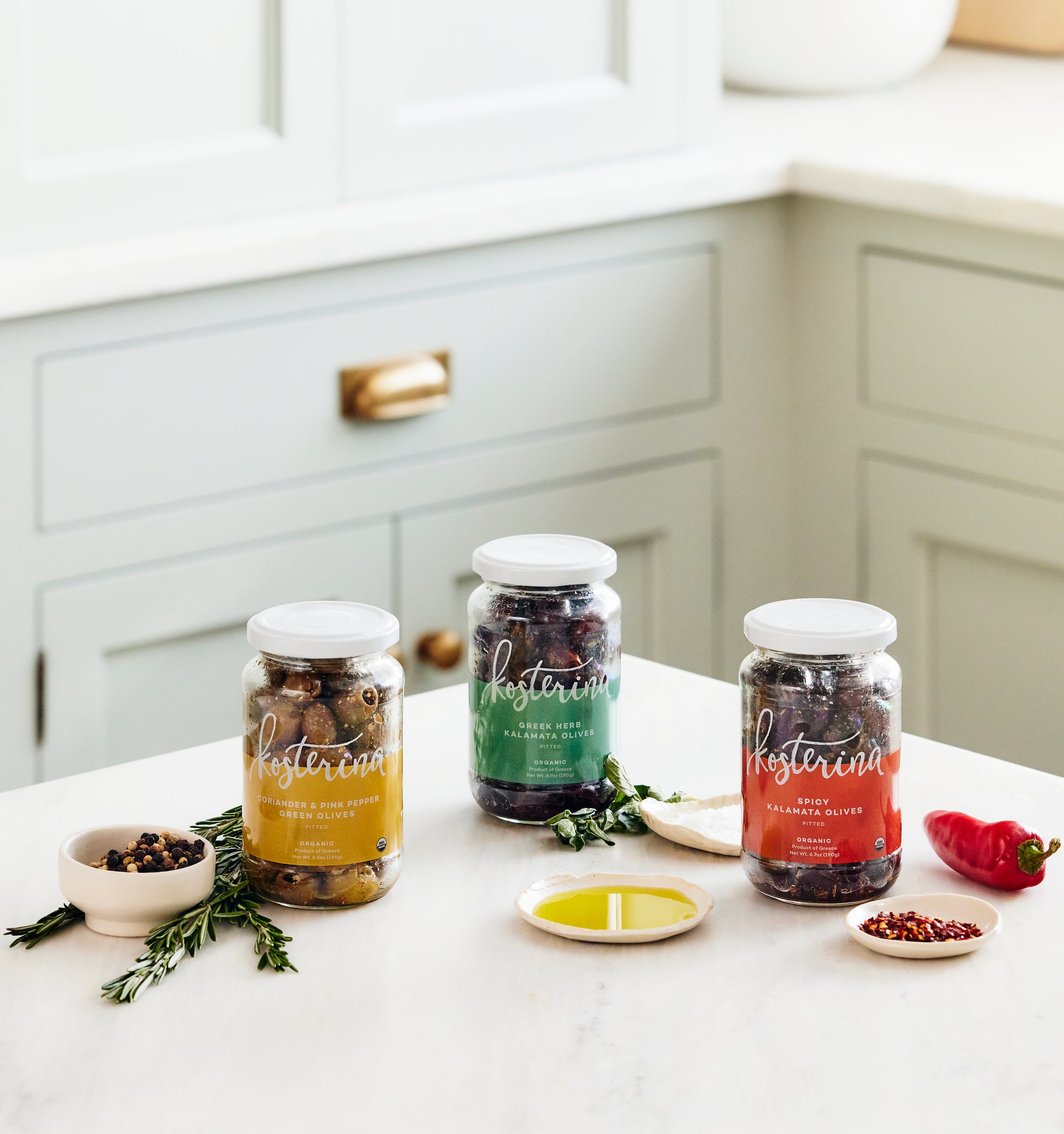Snacking Olives Trio – Kosterina